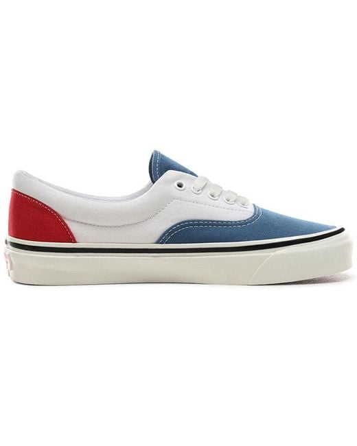 Vans era red white store