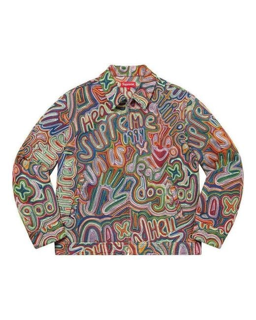 Supreme Chainstitch Denim Jacket for Men | Lyst UK