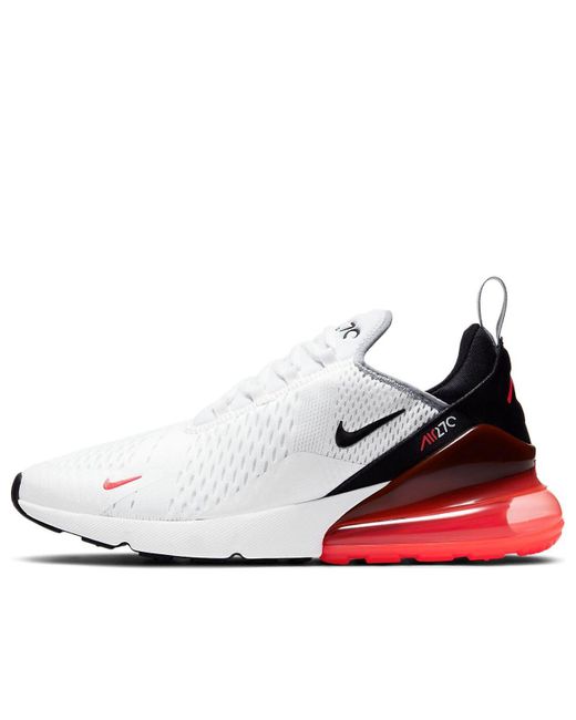Nike Air Max 270 'Bright Crimson' in White for Men | Lyst