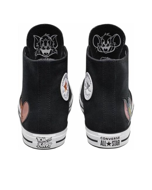 Converse X Tom & Jerry Chuck Taylor All Star High in Black for Men | Lyst