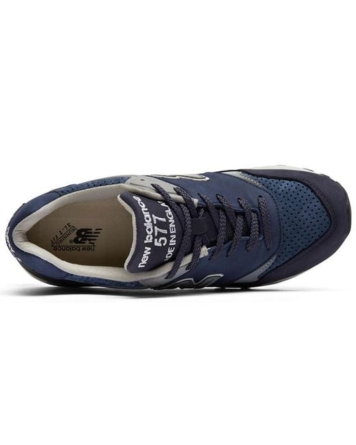 New Balance 577 Made in Blue for Men | Lyst