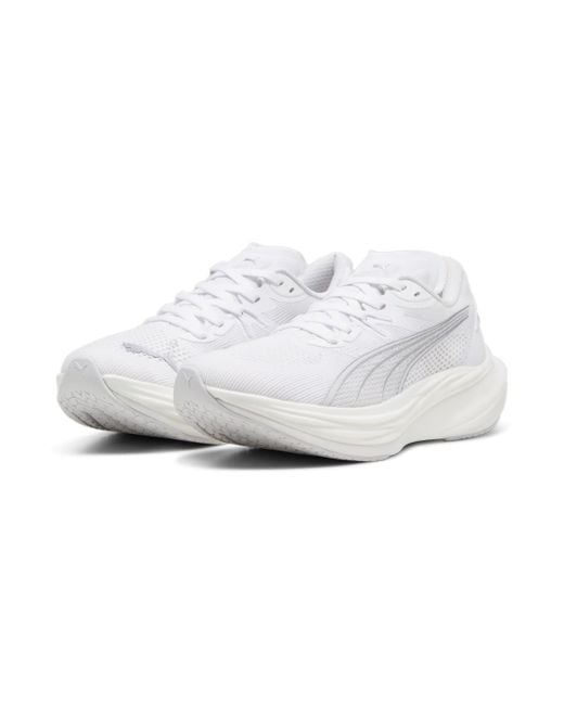 PUMA Deviate Nitro 3 Feather' in White for Men | Lyst