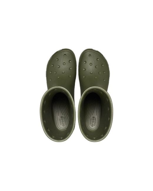Crocs™ Classic Boot 'Army' in Green | Lyst