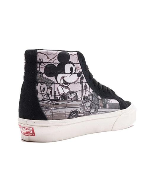 Vans Sk8-Hi Disney X Mr Cartoon in Blue for Men | Lyst
