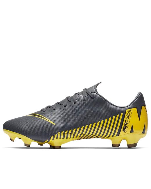 Nike Mercurial Vapor 12 Pro Fg 'Dark' in Gray for Men | Lyst