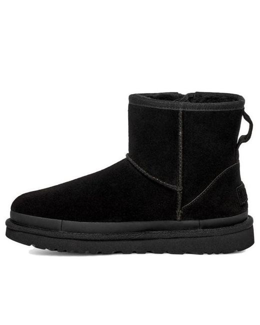 UGG (Wmns) Classic Mini Zipper Tape Logo Boot '' in Black | Lyst