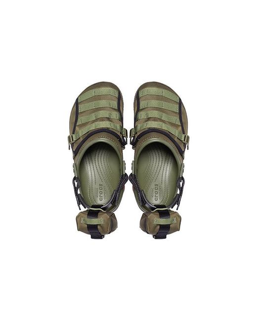 Crocs™ Beams X Classic All-Terrain Military Clog 'Army' in Green for ...