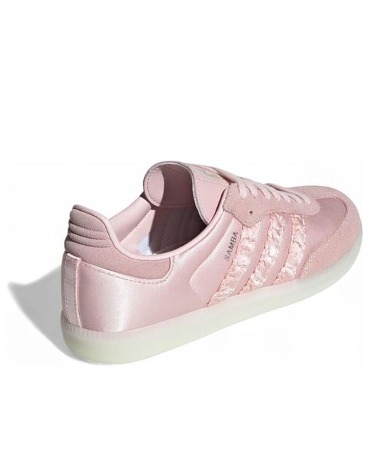 adidas (Wmns) Samba Og Satin 'Sandy' in Pink | Lyst
