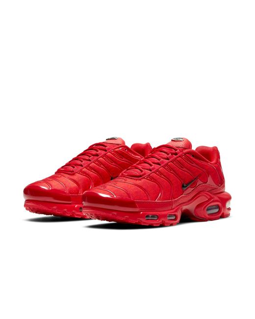 Nike Air Max Plus 'University' in Red for Men | Lyst