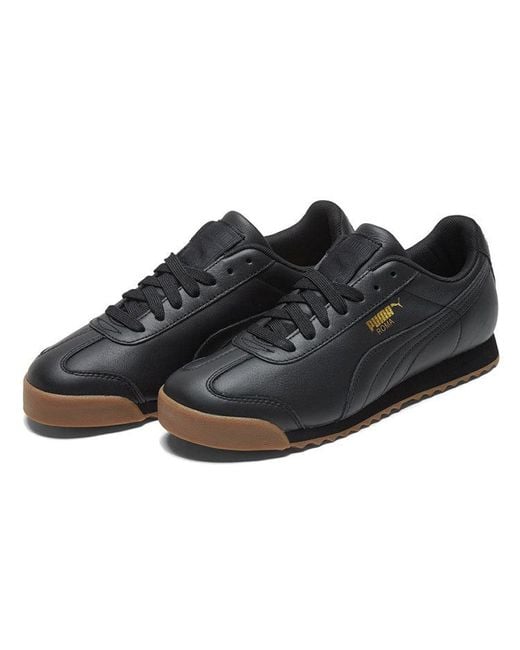 PUMA Roma Classic Gum' in Black for Men | Lyst