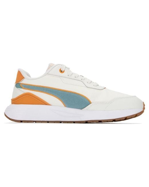PUMA Runtamed Plus Retro Prep in White for Men | Lyst