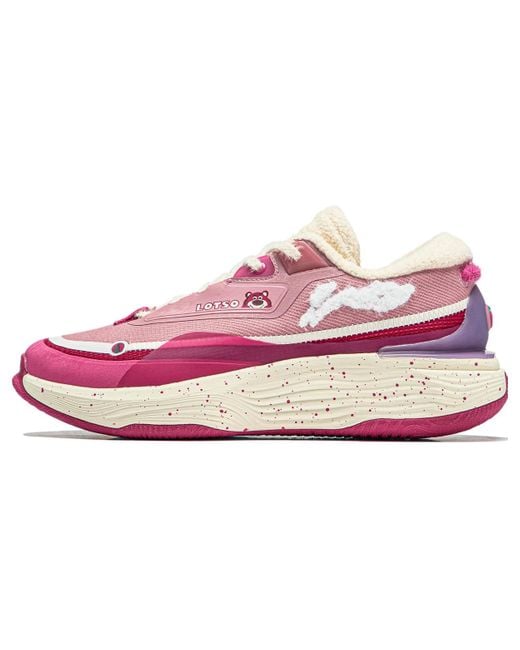 Li-ning (Wmns) Soft Warm X Toy Story 'Lotso' in Pink | Lyst UK