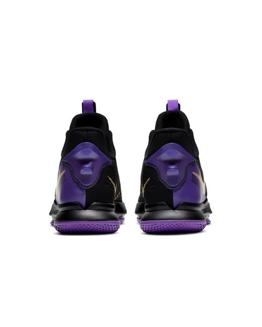 Nike Lebron Witness 5 'Fierce Metallic' in Blue for Men | Lyst