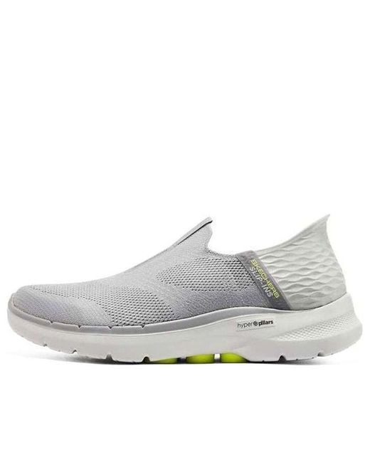 Skechers Slip Ins Go Walk 6 in Grey for Men | Lyst UK
