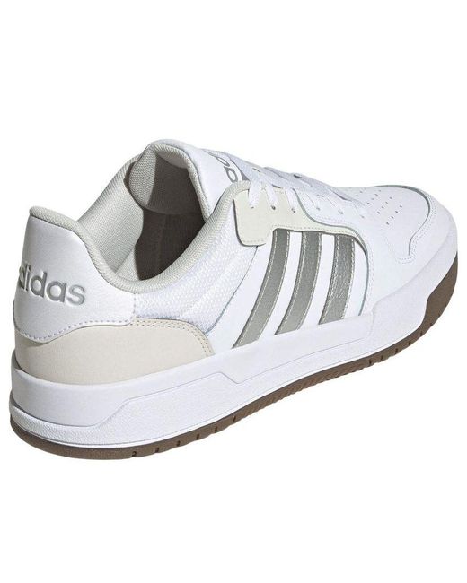 adidas Entrap Low Trainer in White for Men | Lyst UK