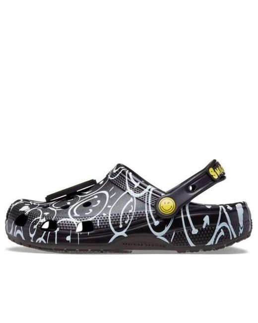Crocs™ Classic Smiley World Clogs in Black | Lyst UK