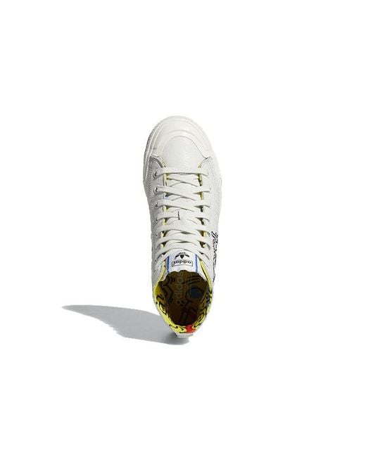 adidas X Keith Haring Nizza Hi Rf 'Pop Art' in White for Men | Lyst UK