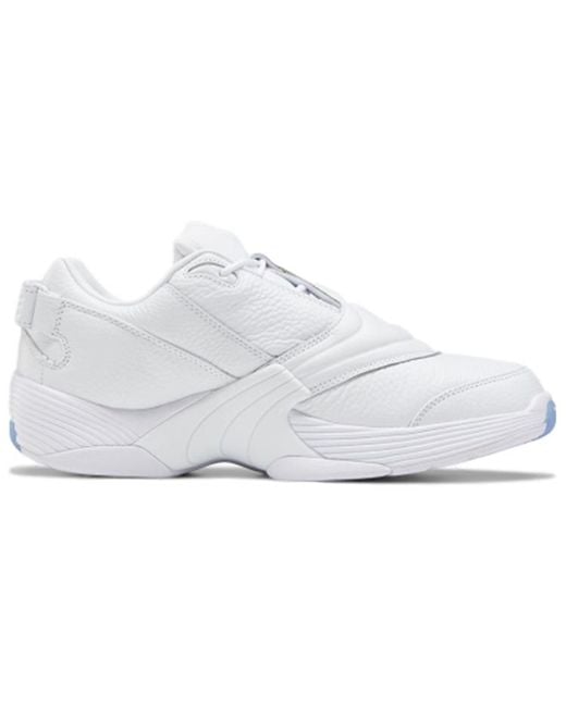Reebok Answer 5 Low 'Triple' in White for Men | Lyst