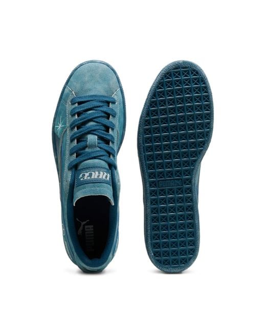PUMA X Mercedes-Amg Petronas F1 Suede T 'Crews Go Summer' in Blue for ...