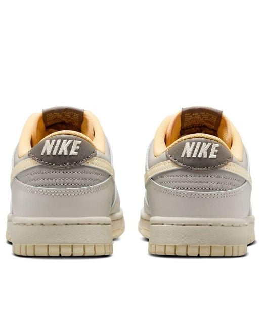 Nike Dunk Low Retro 'Light Bone Sesame' in White for Men | Lyst