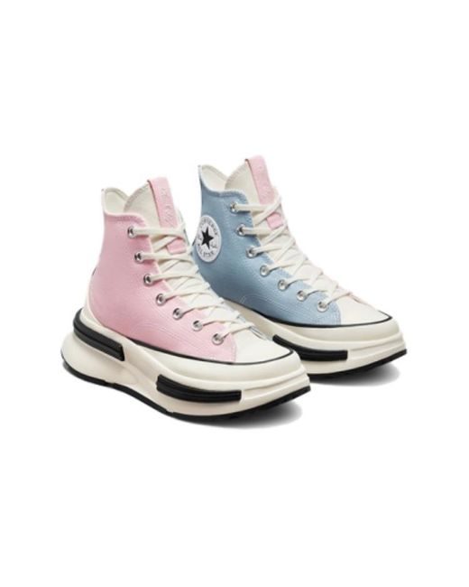 Converse (Wmns) Run Star Legacy Cx Denim High 'Sunrise' in Pink | Lyst