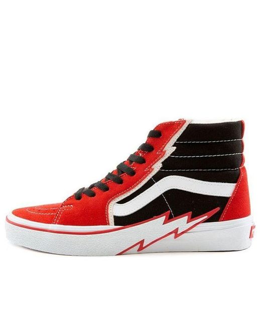 Vans Sk8-Hi Bolt 'Racing' in Red for Men | Lyst