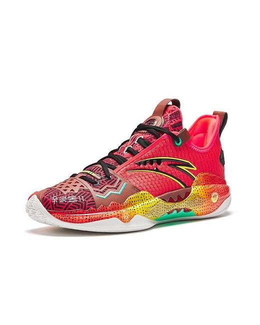 Anta Shock Wave 5 Pro 'Strength' in Red for Men | Lyst