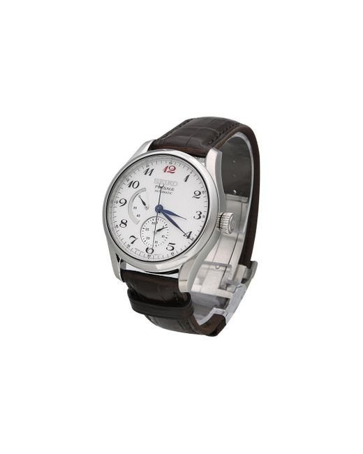 Seiko Presage Series Automatic Mechanical Watch in Metallic | Lyst