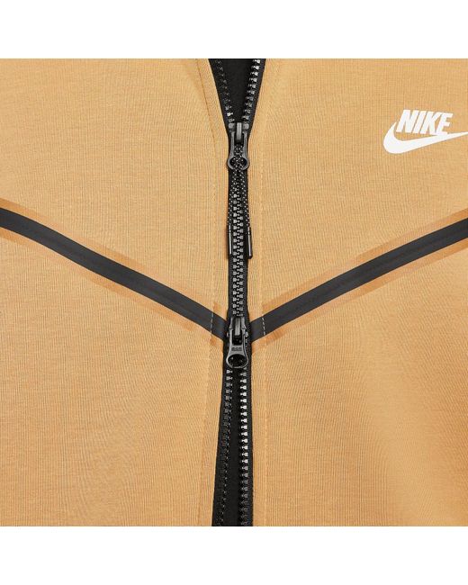 Nike Sportswear Tech Fleece Full-Zip Hoodie Elemental Sail' in Natural ...