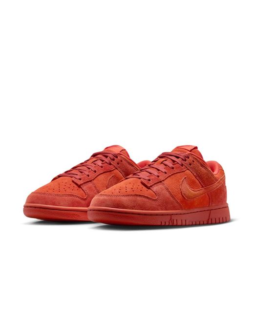 Nike Dunk Low 'Valley Of Fire' in Red for Men | Lyst