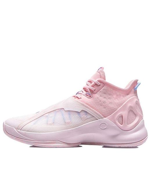 Li-ning Breathable Basketball Shoes in Pink for Men | Lyst