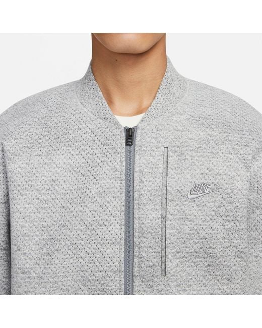 Nike Therma-Fit Tech Pack Forward Bomber Jacket in Gray for Men | Lyst