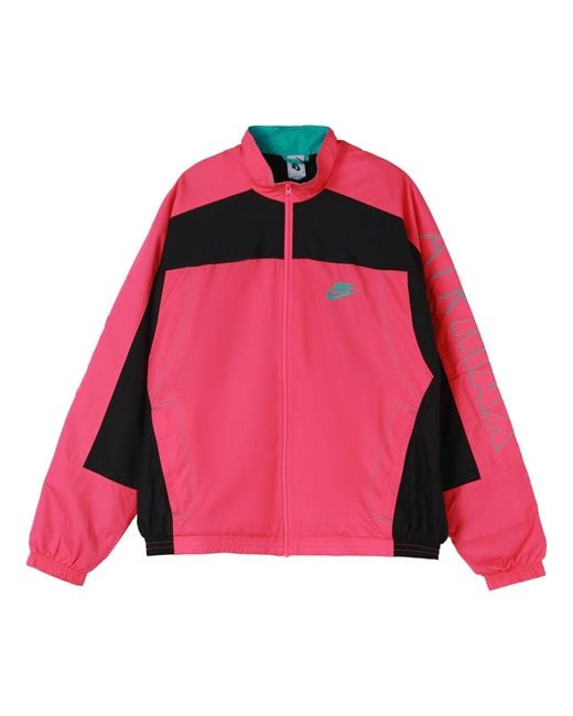 Nike X Atmos Nrg Vintage Patchwork Track Jacket Hyper Jade' in Pink for Men | Lyst UK
