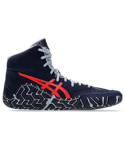 Asics Aggressor 5 'Midnight Classic' in Blue for Men | Lyst