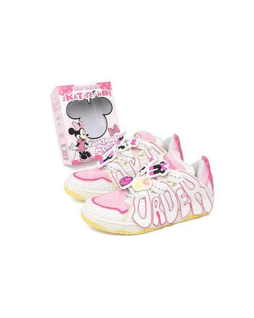 Old Order X Disney Skater/001 'Minnie Mouse' in Pink for Men | Lyst