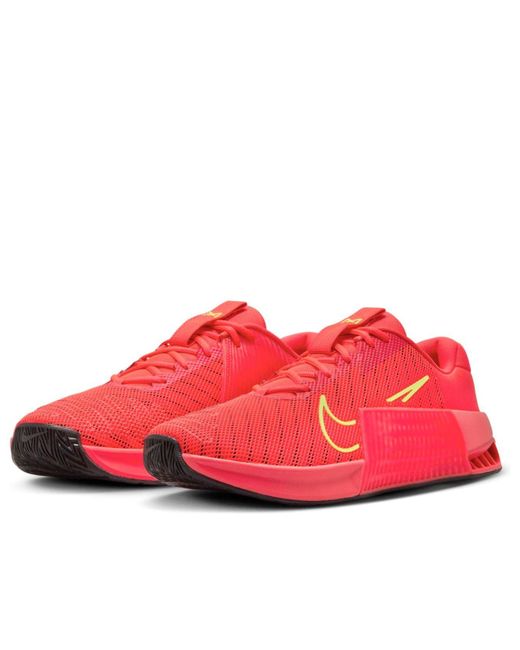 Nike Metcon 9 'Bright Crimson Volt' in Red for Men | Lyst UK