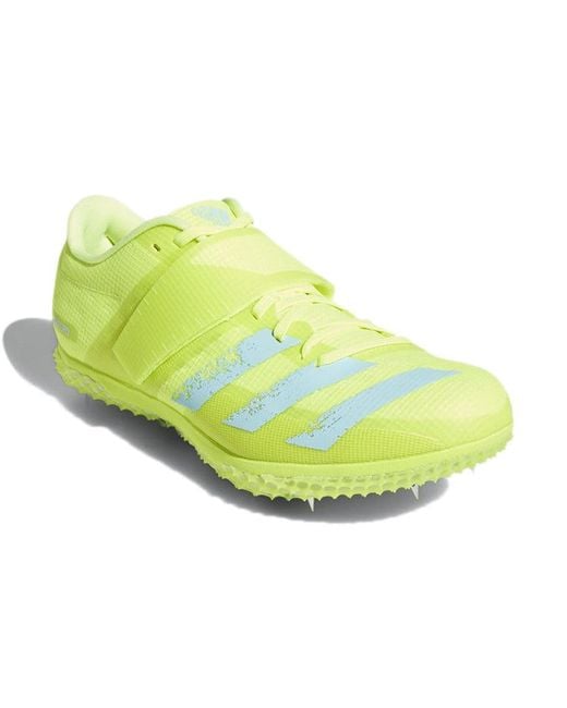 adidas Adizero High Jump Spikes in Yellow for Men | Lyst