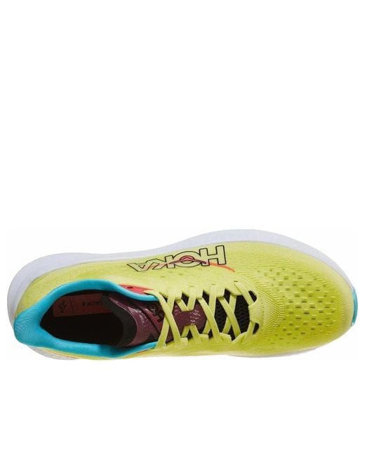 Hoka One One Mach 6 'Yuzu Cielo' in Yellow for Men | Lyst