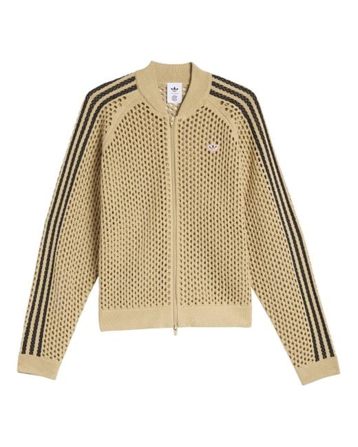 adidas X Clot Fw24 Crochet Track Jacket Asia Sizing Tone' in Natural ...