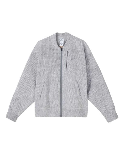 Nike Therma-Fit Tech Pack Forward Bomber Jacket in Gray for Men | Lyst
