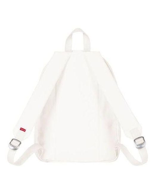 Supreme Canva Backpack '' in White for Men | Lyst