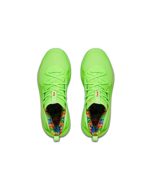 Under Armour X Sour Patch Kids Curry 7 'Lime' in Green for Men | Lyst