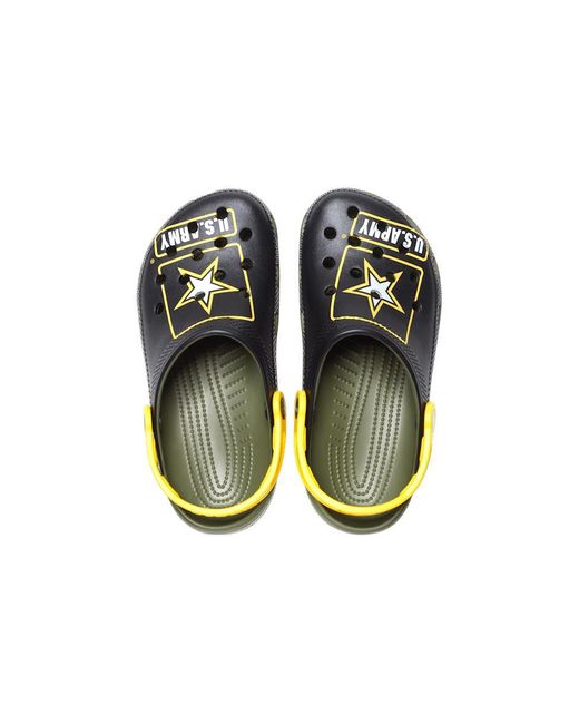 Crocs™ Classic Us Army Clogs 'Army' in Brown | Lyst