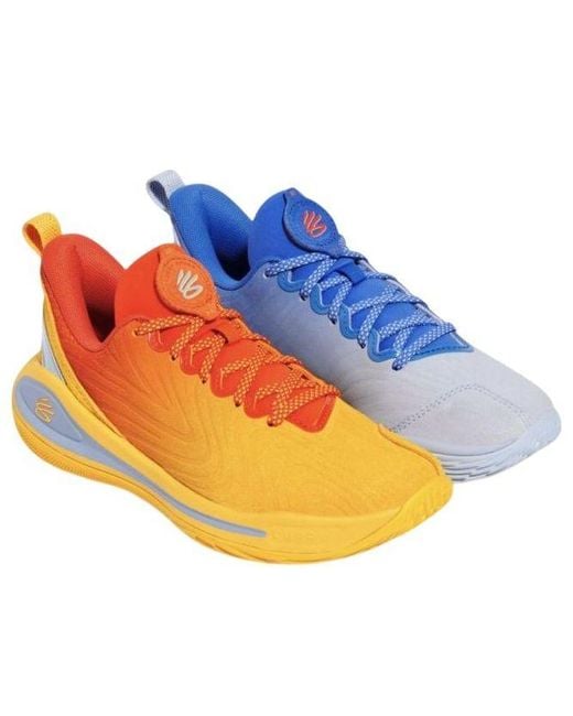Under Armour Curry 12 Low 'What The Bay' in Orange for Men | Lyst