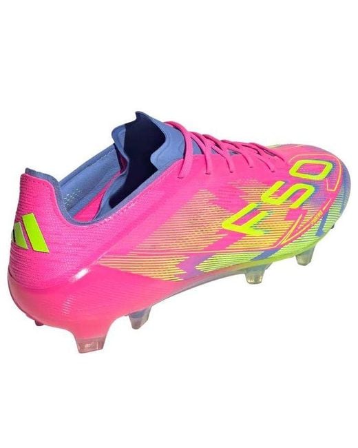 adidas F50 Elite Fg 'Lucid Lemon Fusion' in Pink for Men | Lyst