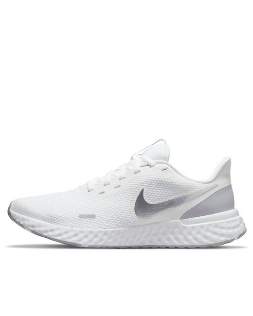 Nike (Wmns) Revolution 5 Pure Platinum' in White | Lyst