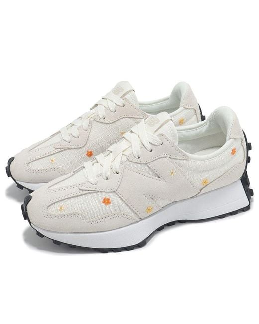 New Balance (Wmns) 327 'Flowers Sea Salt' in White | Lyst