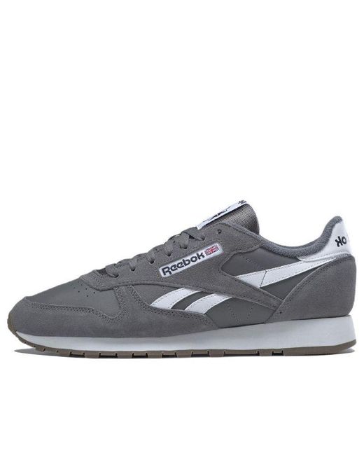 Reebok Classic Leather 'Pure' in Gray | Lyst