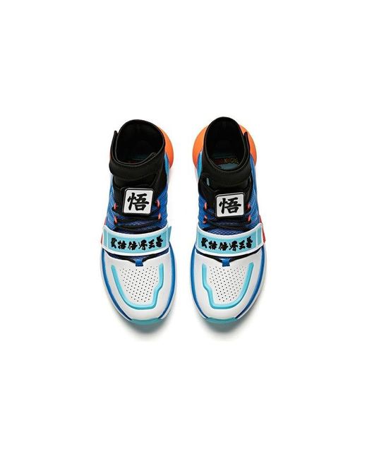 Anta X Dragon Ball Super Basketball Shoes 'Ultra Instinct Goku' in Blue ...