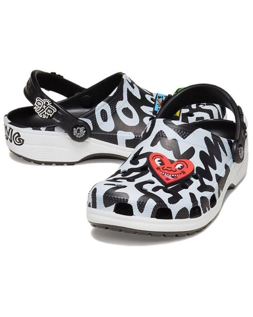 Crocs™ X Keith Haring Classic Clog in Blue for Men | Lyst UK